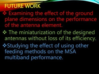 Seminar: DESIGN AND ENHANCEMENT OF BANDWIDTH MICROSTRIP ANTENNA USING ...
