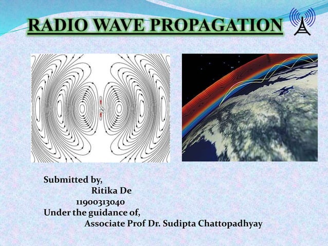 Radio Wave propagation | PPTX