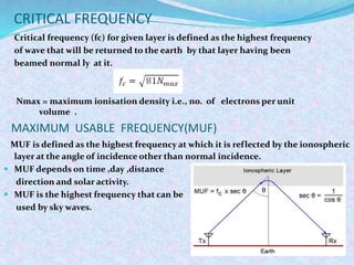 Radio Wave propagation | PPTX