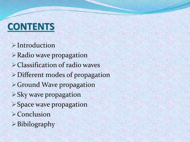 Radio Wave propagation | PPTX