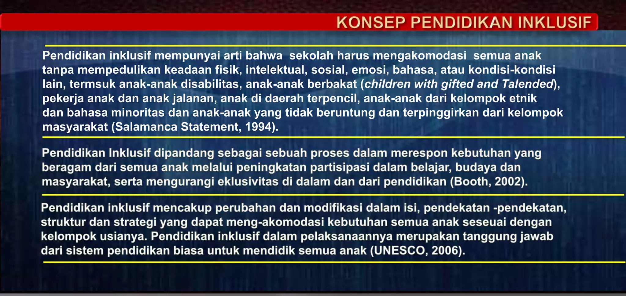 Seminar Pendidikan Inklusif | PPTX