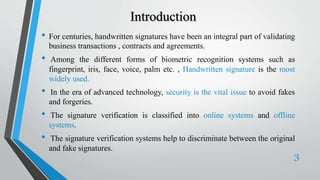 Offline signature verification based on geometric feature extraction using artificial neural ...