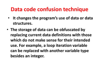 Software Protection Techniques | PPTX