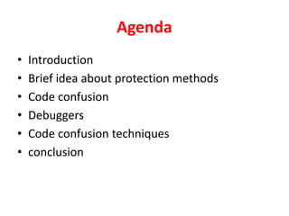 Software Protection Techniques | PPTX