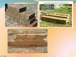 use of stabilized block in housing project | PPTX
