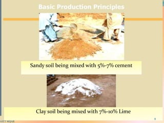 use of stabilized block in housing project | PPTX