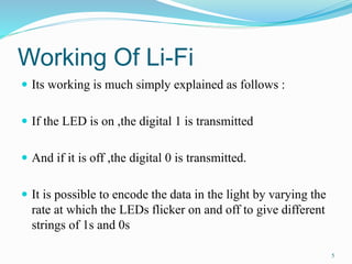 Seminar on Li-Fi 2016 | PPTX