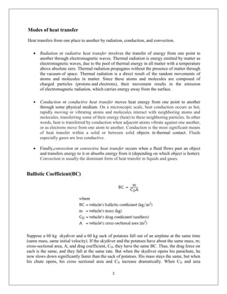 concept of reentry heating | PDF