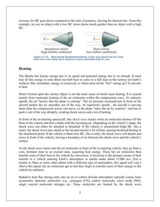 concept of reentry heating | PDF