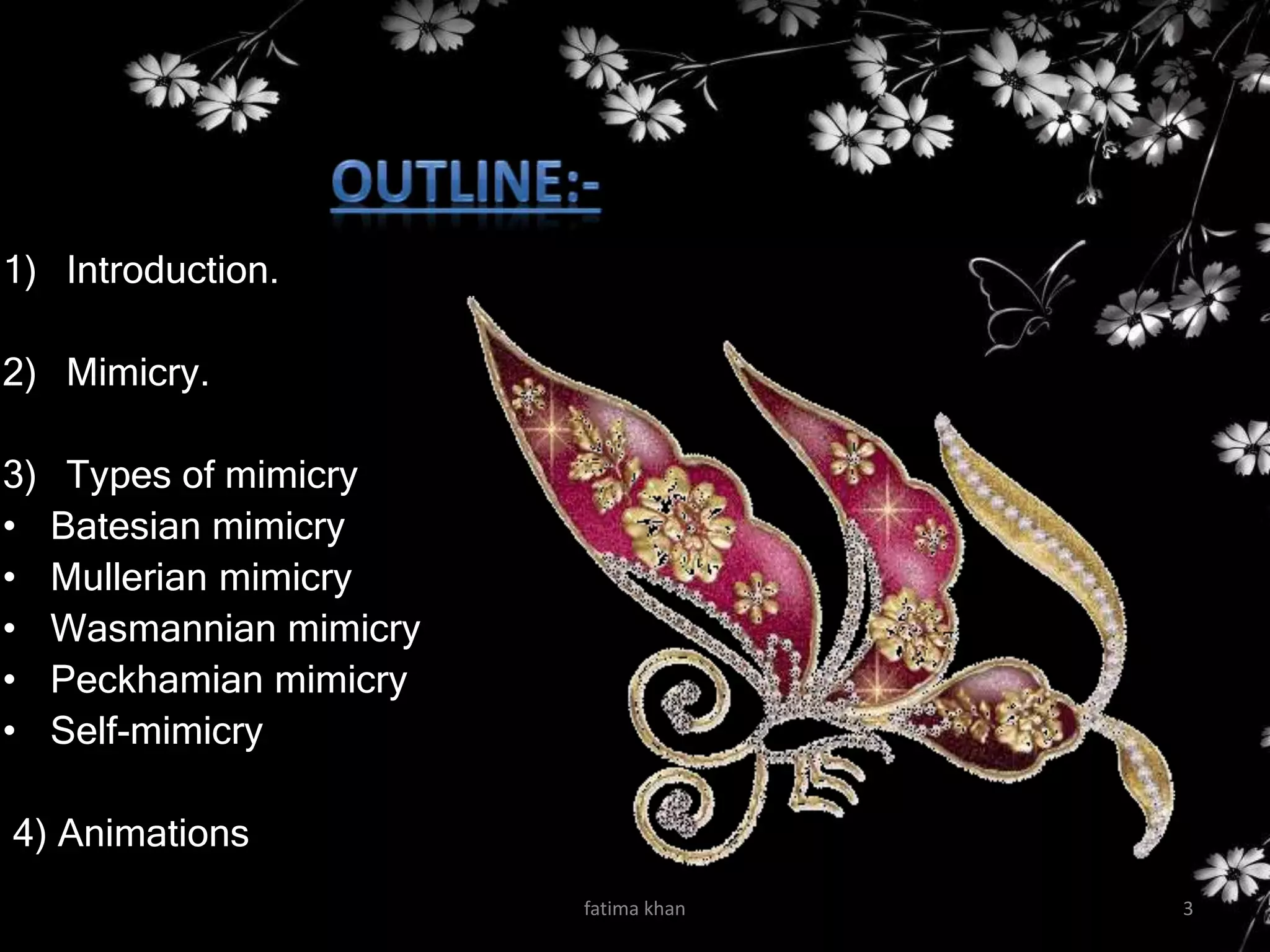 mimicry | PPTX