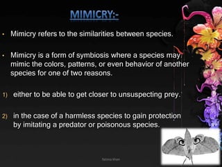 mimicry | PPTX