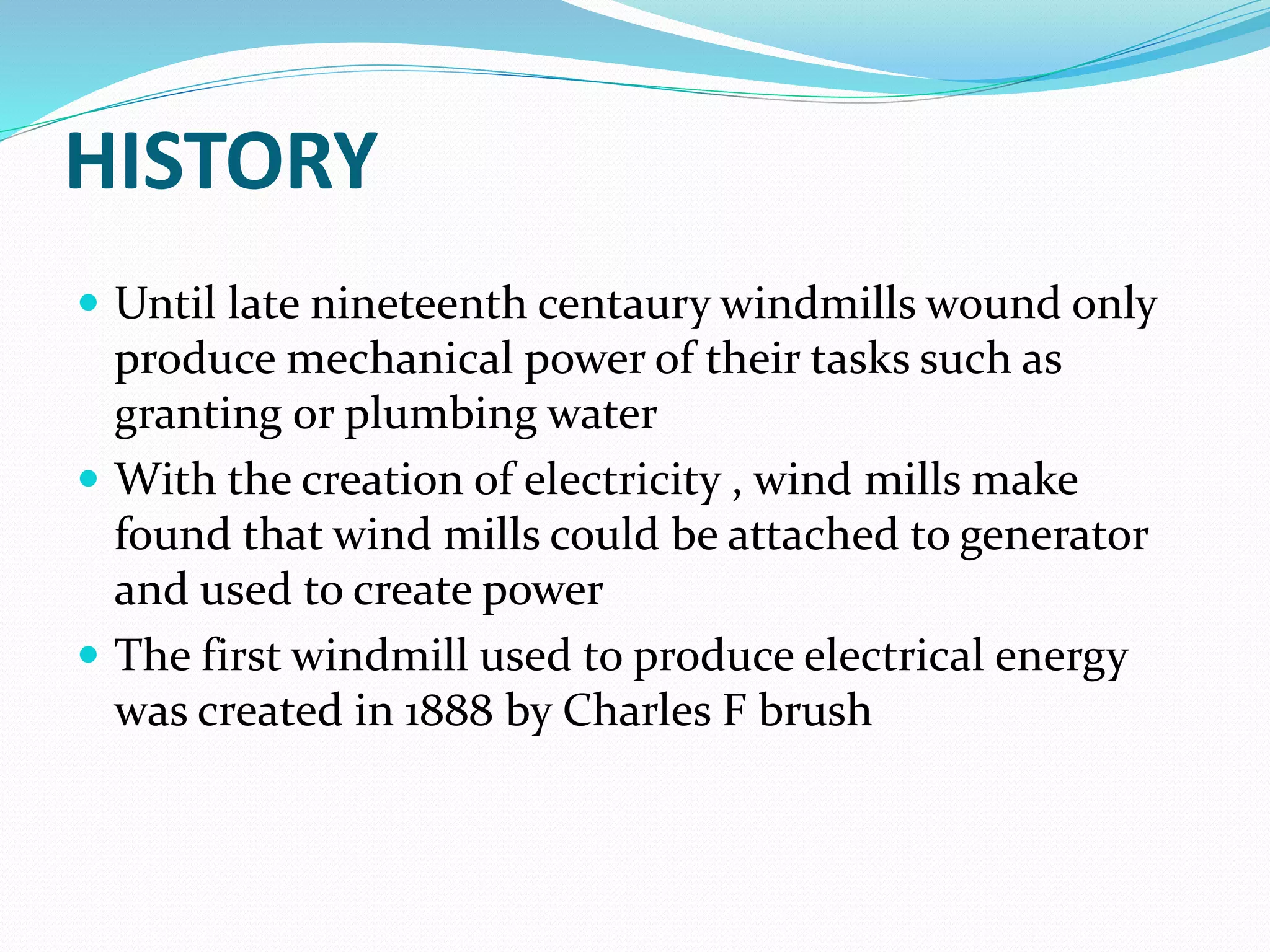 UNDERWATER WINDMILL | PPTX