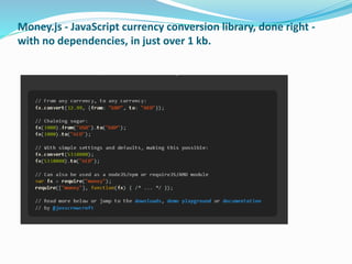 Handy JS Libraries | PPT