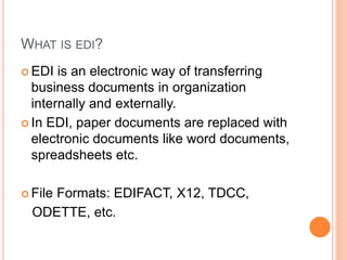Tradition-to-Web EDI | PPT