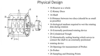 Rotary Disc Bioreactors | PPTX