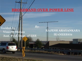 Broadband Over Power Lines (BPL) | PPT
