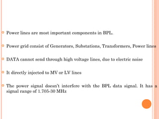 Broadband Over Power Lines (BPL) | PPT