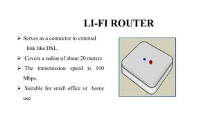 IoT Enabled by LiFi Technology | PPT
