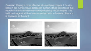 gaussian filter seminar ppt | PPTX