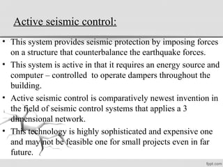 Principles of Earthquake resistant design of Structures | PPT