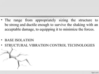 Principles of Earthquake resistant design of Structures | PPT