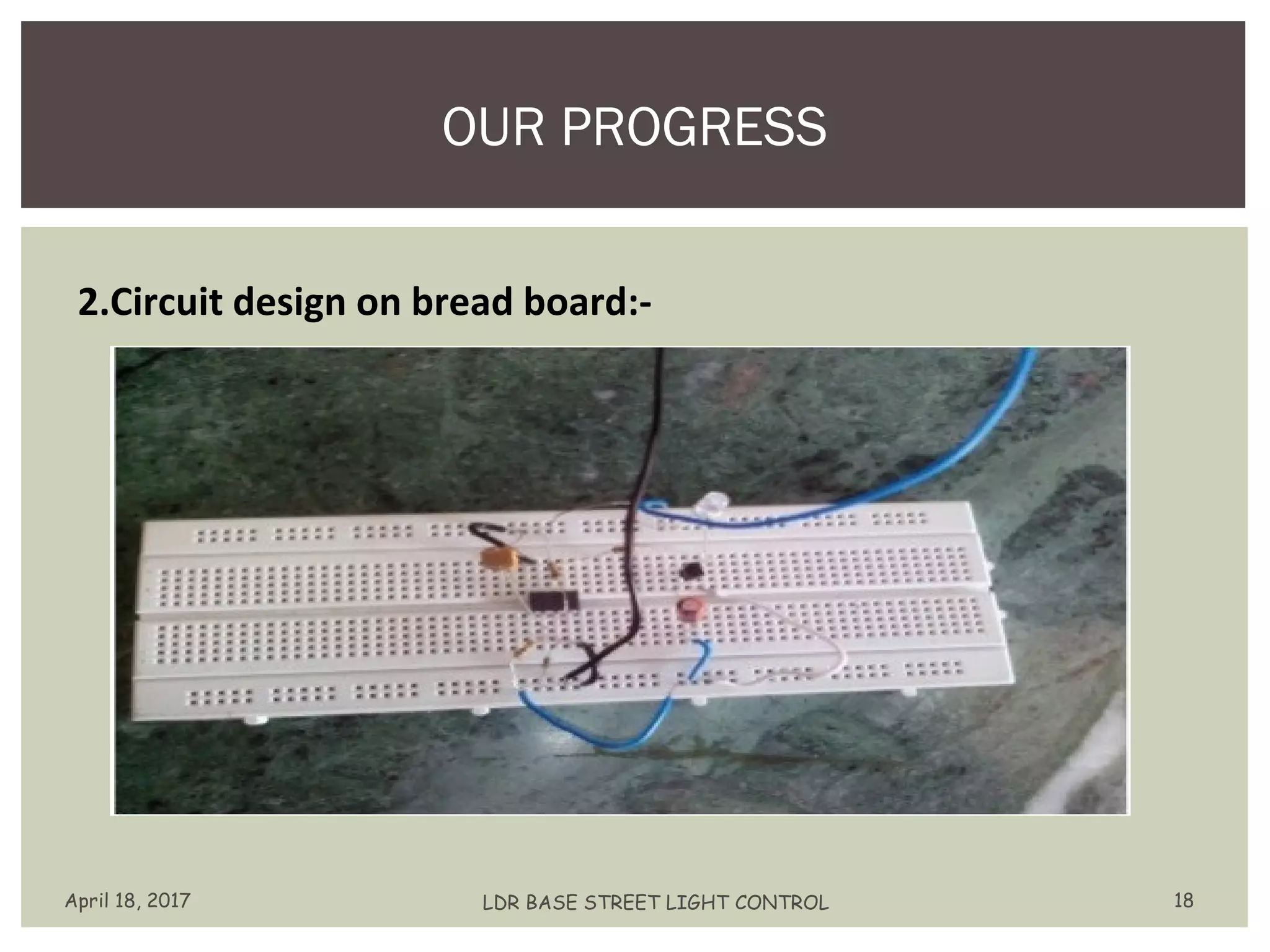 automatic streetlight control using ldr ppt | PPT