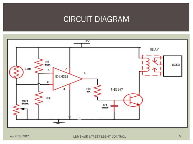 automatic streetlight control using ldr ppt | PPT | Technology & Computing
