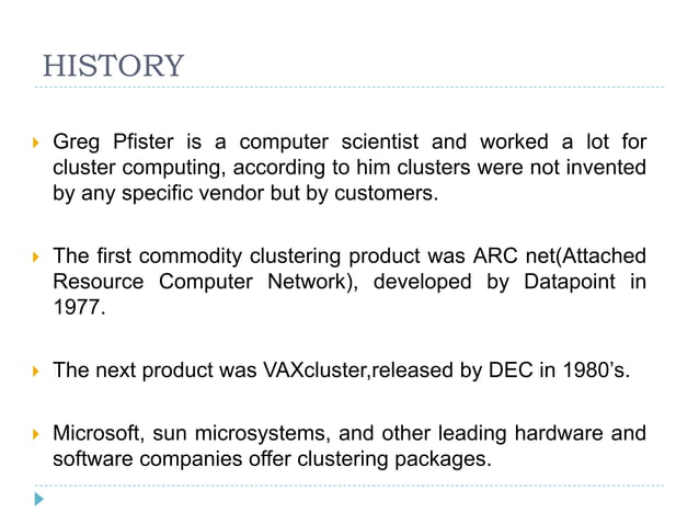 Cluster Computing | PPTX