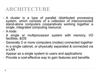 Cluster Computing | PPTX