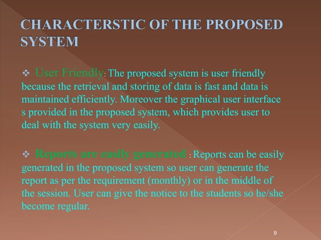 Attendance management system | PPTX