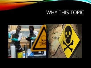 Chemical weapons | PPTX