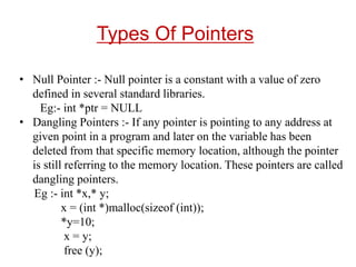 arrays and pointers | PPT