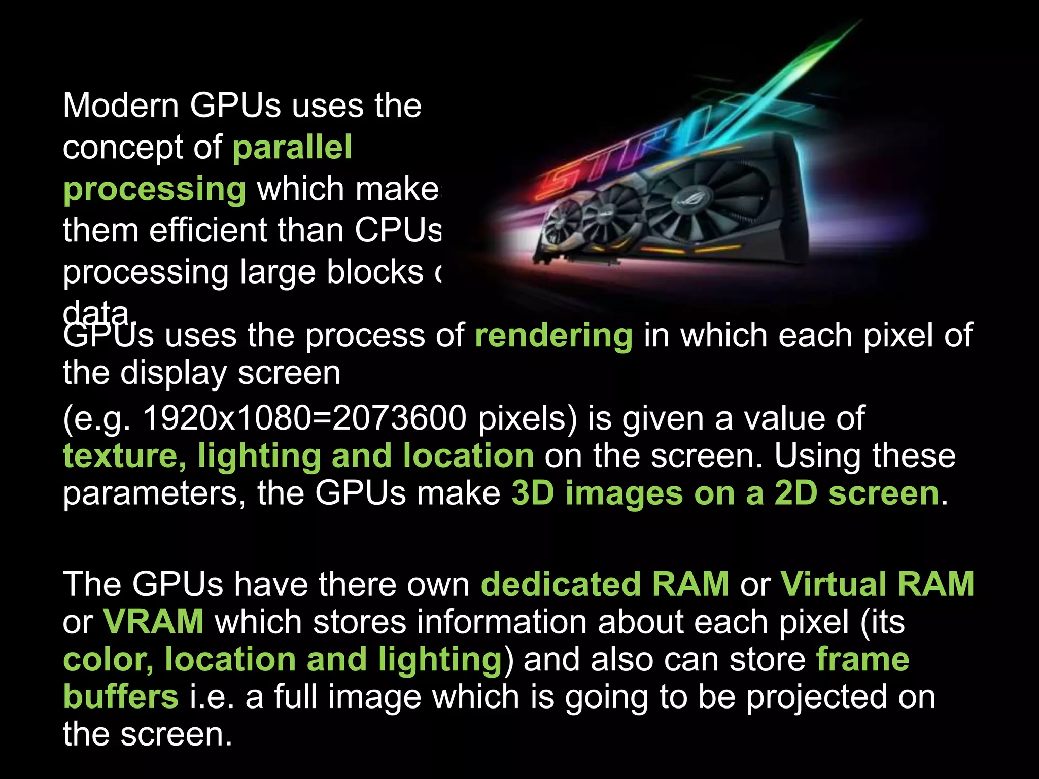 Nvidia (History, GPU Architecture and New Pascal Architecture) | PPTX