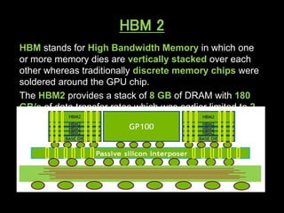 Nvidia (History, GPU Architecture and New Pascal Architecture) | PPTX