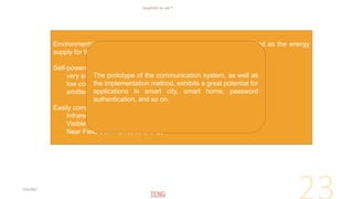 Tribo electric nano generator (TENG) | PPTX