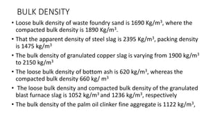 Seminar on replacement of fine aggregate | PPTX