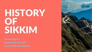 History of Sikkim | PPT
