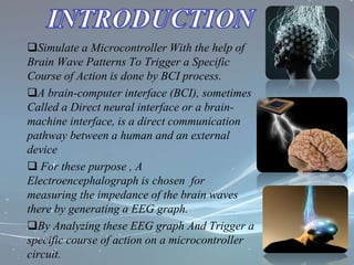 Brain computer interface | PPT