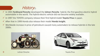 Seminar on hybrid electric vehicle | PPT