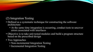 Software Testing Strategies | PPT