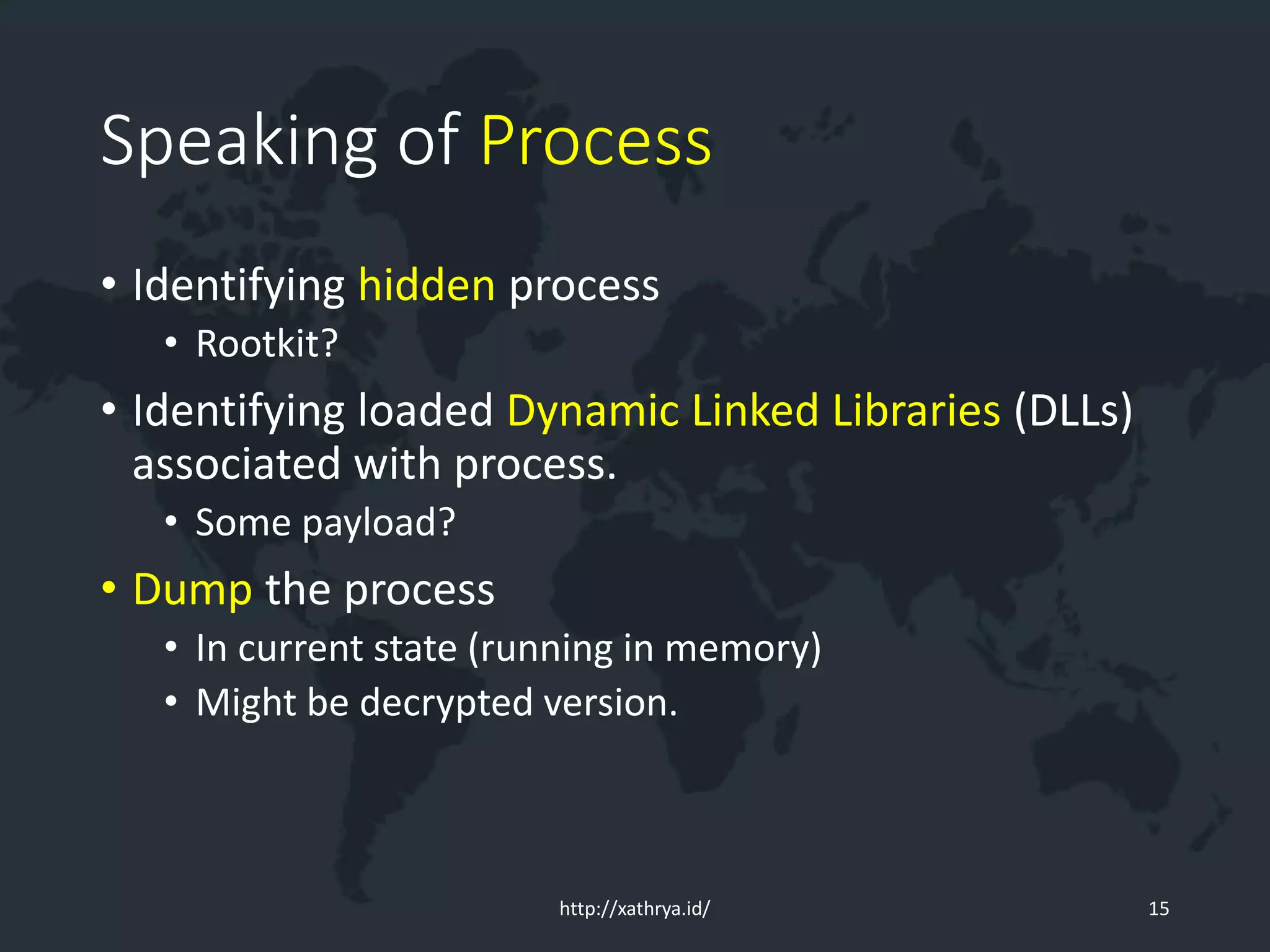 Memory Forensic: Investigating Memory Artefact | PPTX