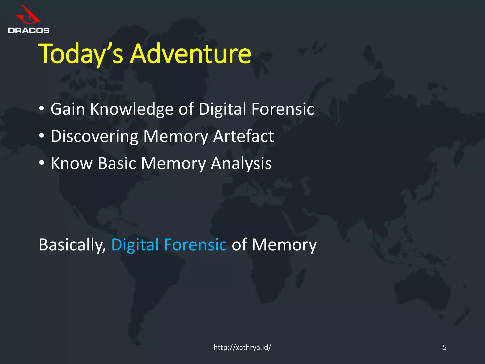 Memory Forensic Investigating Memory Artefact Pptx