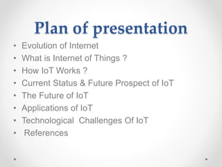 iot seminar topic | PPTX
