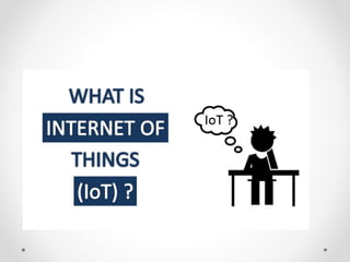iot seminar topic | PPTX