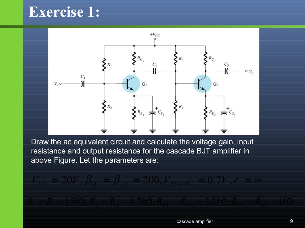 What Is Cascade Amplifier