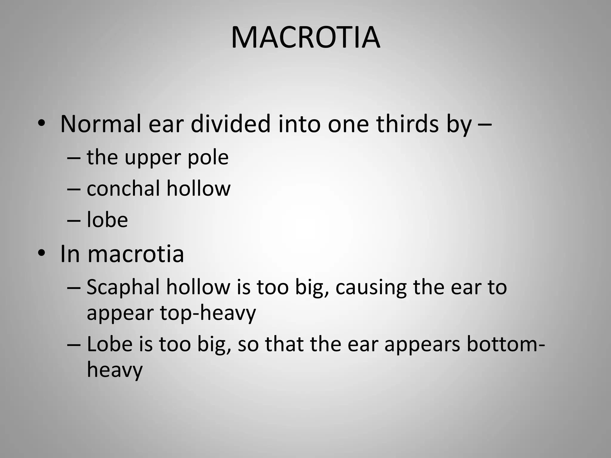 CONGENITAL MALFORATION OF EAR AND ITS MANAGEMENT | PPTX