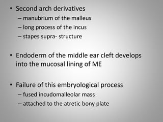 CONGENITAL MALFORATION OF EAR AND ITS MANAGEMENT | PPTX
