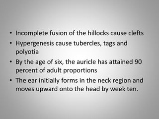 CONGENITAL MALFORATION OF EAR AND ITS MANAGEMENT | PPTX