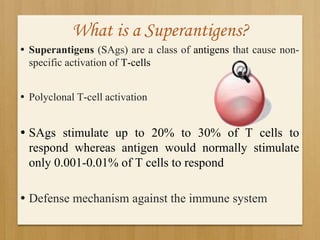 virus encoded superantigens | PPTX