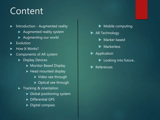 Augmented Reality | PPT